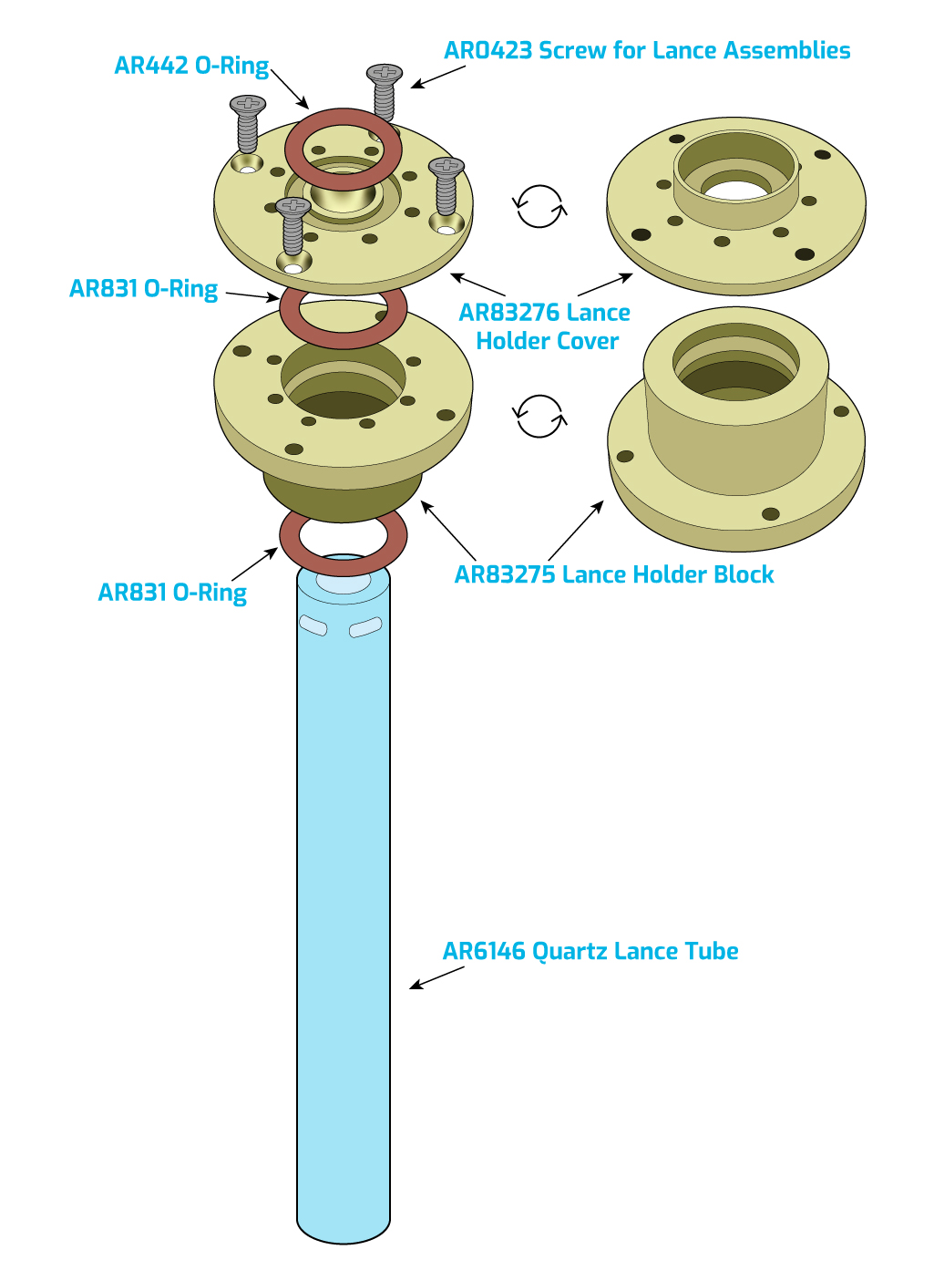 Lance Tube Assembly (CHN/FP Macro/Micro) | AR6147 | Alpha Resources
