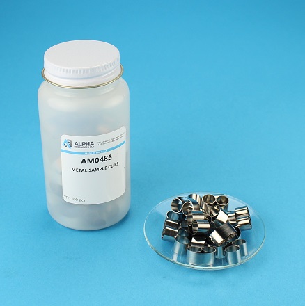 Metal Sample Clips | AM0485 | Alpha Resources
