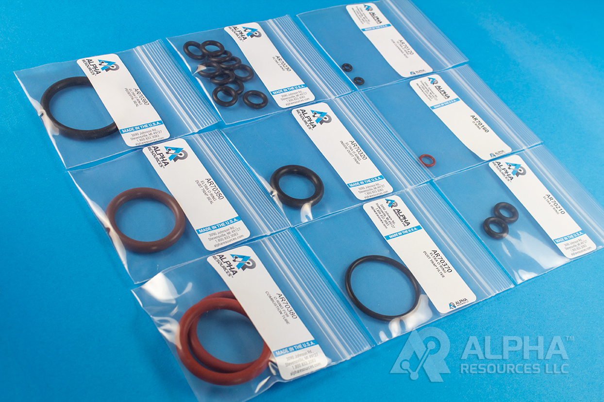 Set Of O-Rings For Eltra CS-800 | AR70030 | Alpha Resources
