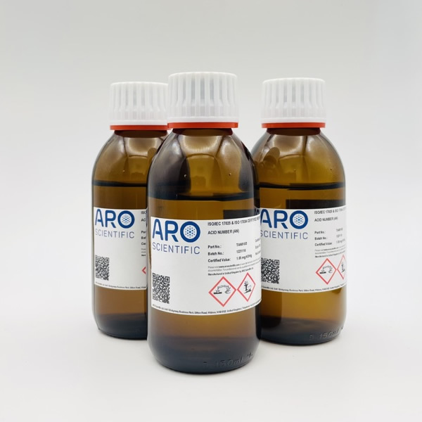 Acid Number, nominal value 2.50 mg KOH/g, 3 x 50g Bottles | ARO-TAN025 ...